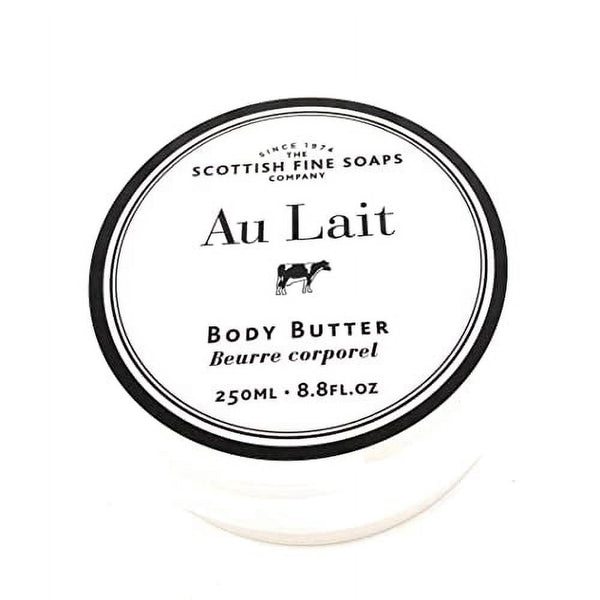Scottish Fine Soaps Au Lait Extra Nourishing Body Butter - 8.8 oz. Jar – Fashions for Home